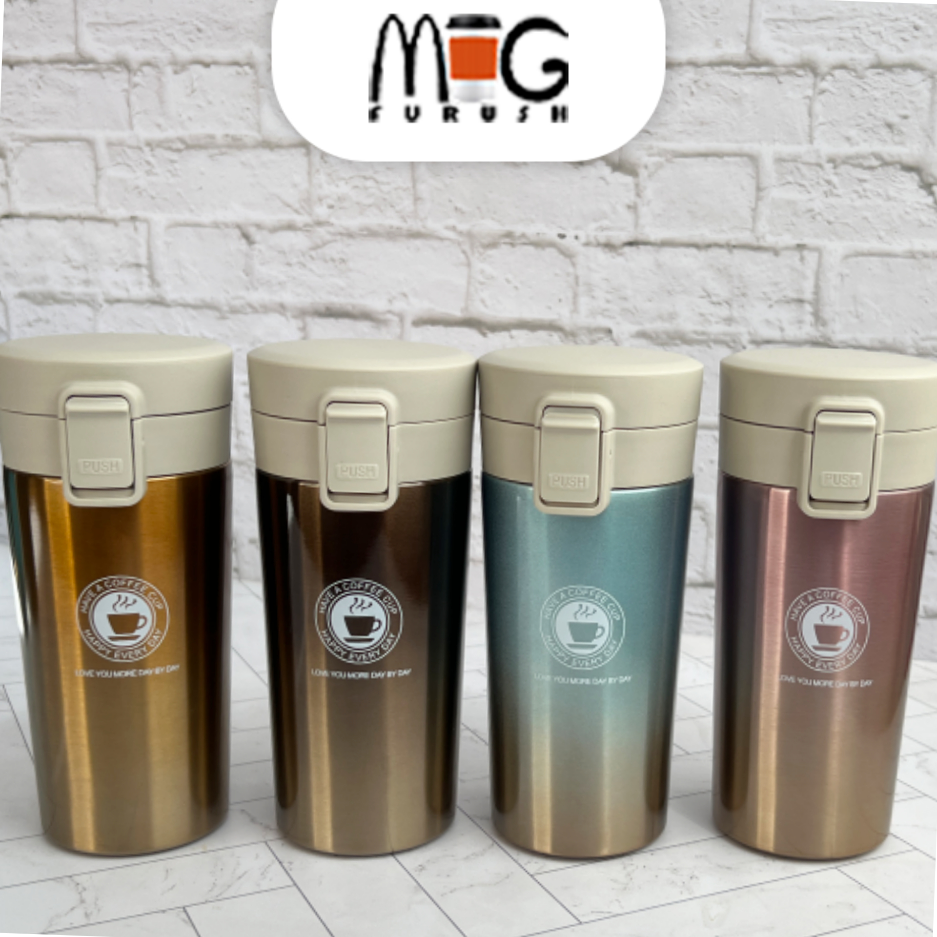 تراول ماگ قفلی آمبره براق – ماگ فروش