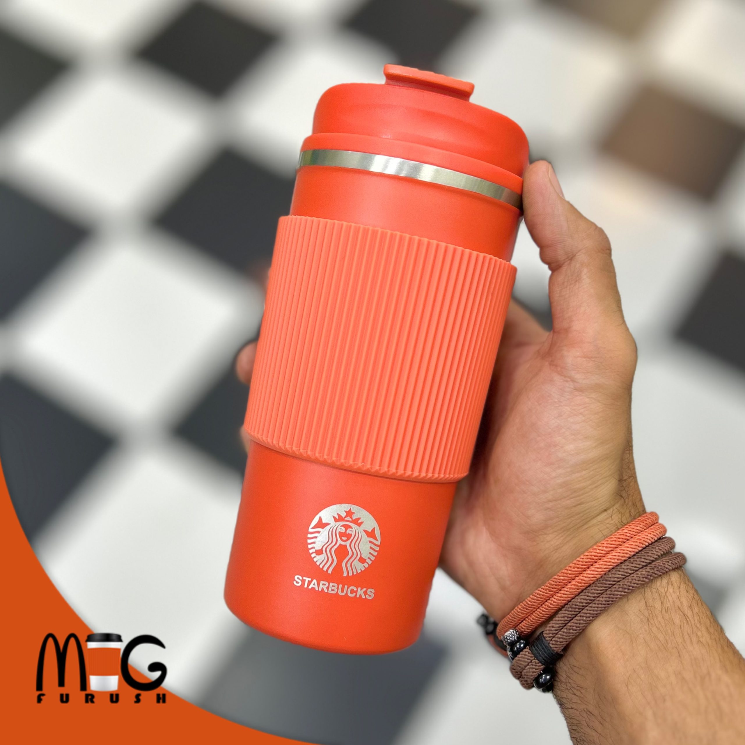 تراول ماگ دورسیلیکونی استارباکس – ماگ فروش