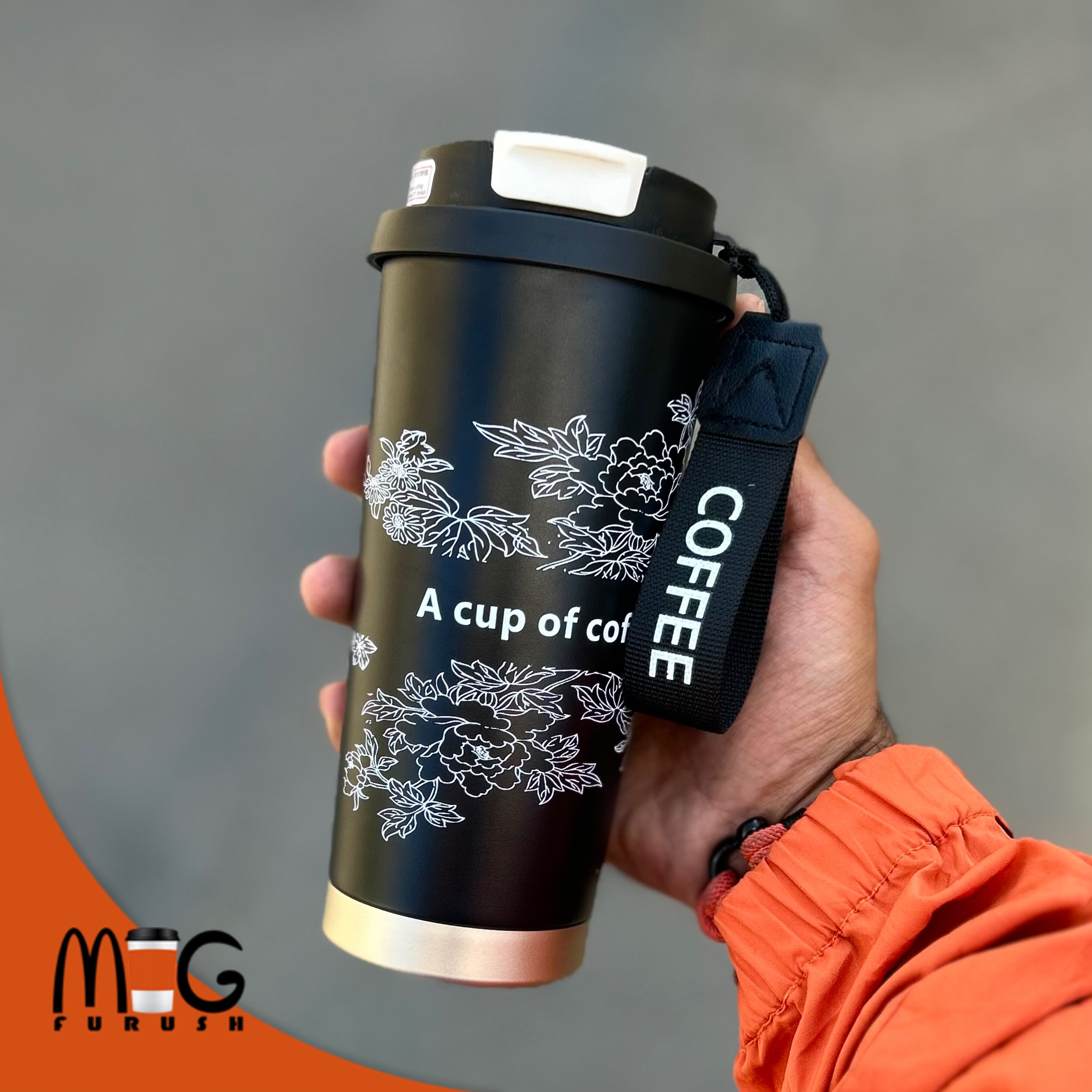 تراول ماگ دوحالته گلدار – ماگ فروش